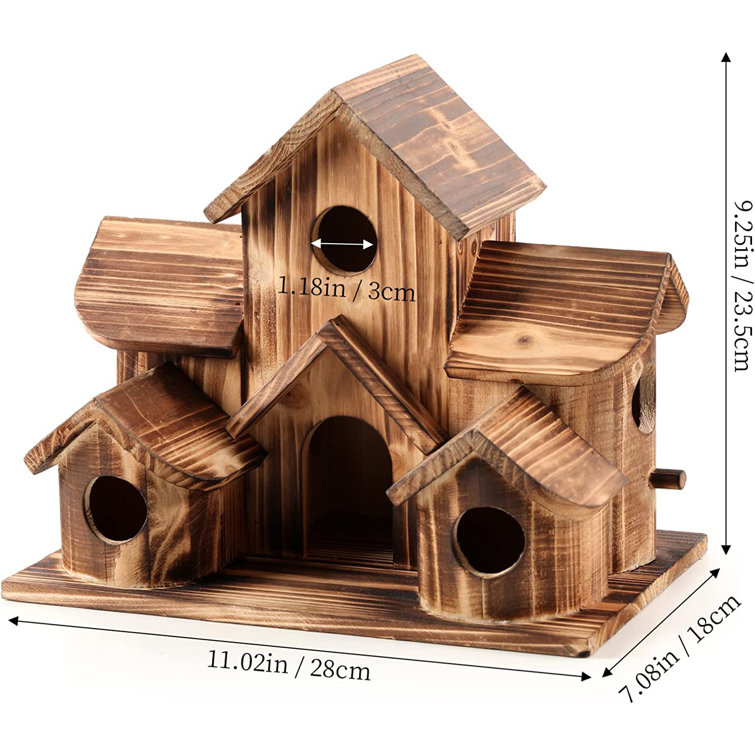 Millwood Pines Maison d'oiseaux 9 po x 11 po x 7 po Adio - Wayfair Canada